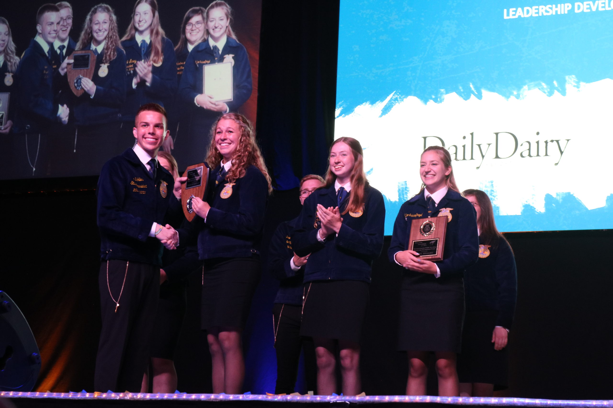 Students Excel At State FFA Convention - The Farm