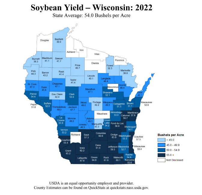 2022 Row Crop Estimates By County - Mid-West Farm Report