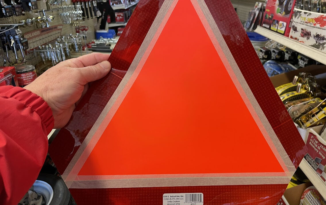 Slow Moving Vehicle Signs Available - Mid-West Farm Report