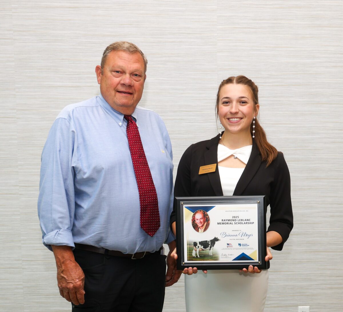 Brianna Meyer Awarded Raymond LeBlanc Memorial Scholarship - Mid-West ...